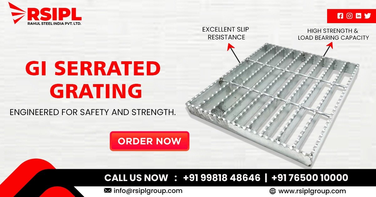 GI Serrated Grating in Yemen | Rahul Steel